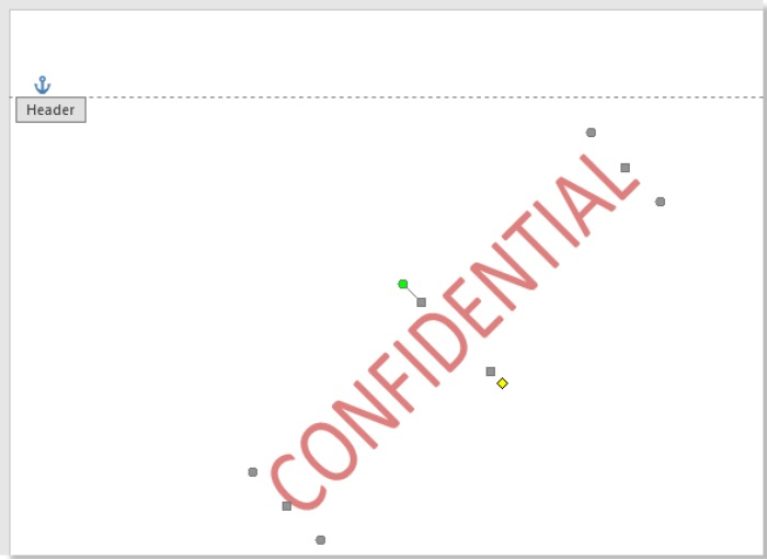 How To Insert A Watermark On Certain Pages Instead Of All Pages In A