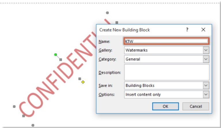 How To Insert A Watermark On Certain Pages Instead Of All Pages In A