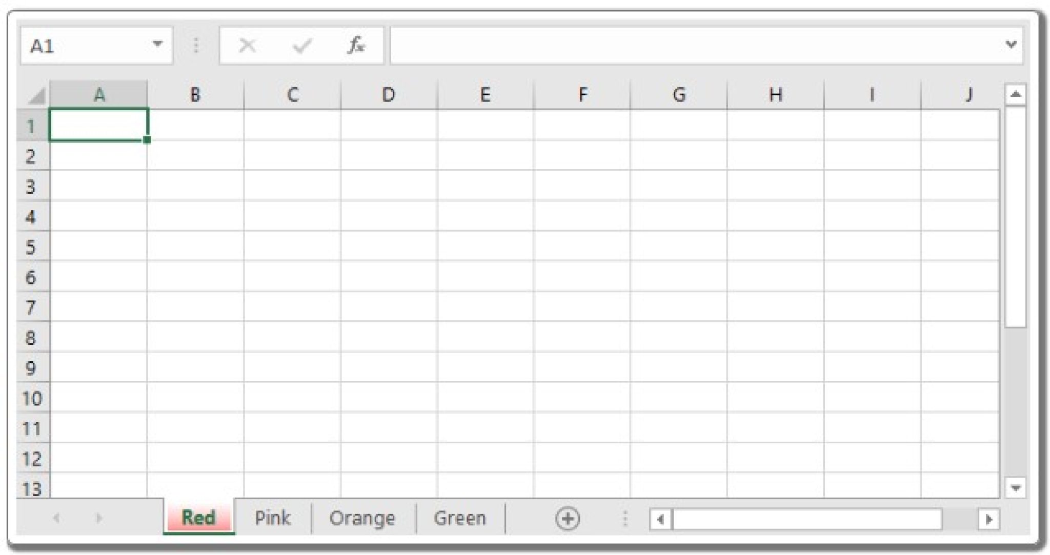 How to Rename and Format Sheet Tabs in Excel
