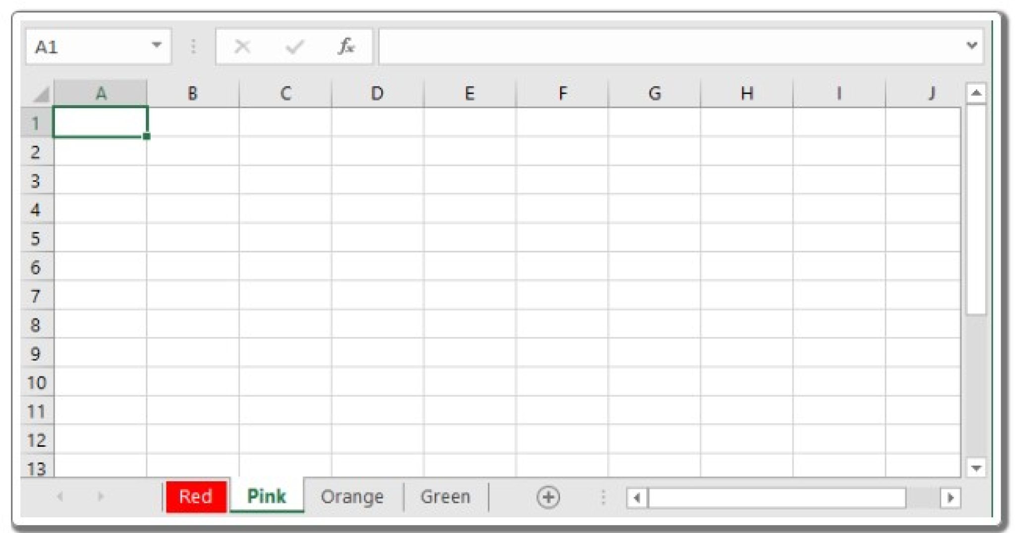How to Rename and Format Sheet Tabs in Excel