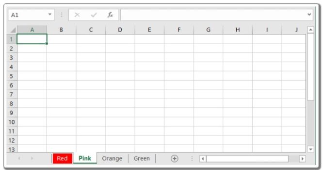 How to Rename and Format Sheet Tabs in Excel
