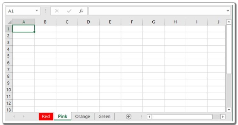 How to Rename and Format Sheet Tabs in Excel