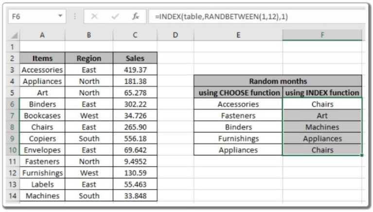 Excel List Randomization Guide