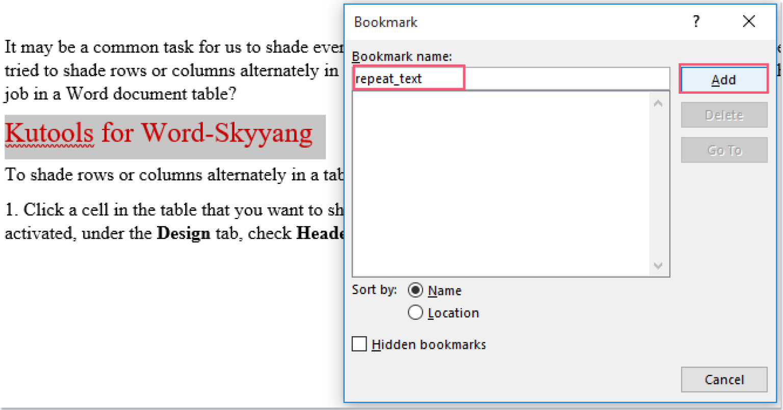How to Automatically Insert the Same Text at Multiple Locations in a ...
