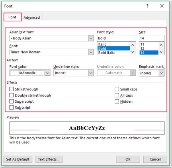 How to Change the Default Font in Word Documents - Gotkey.net