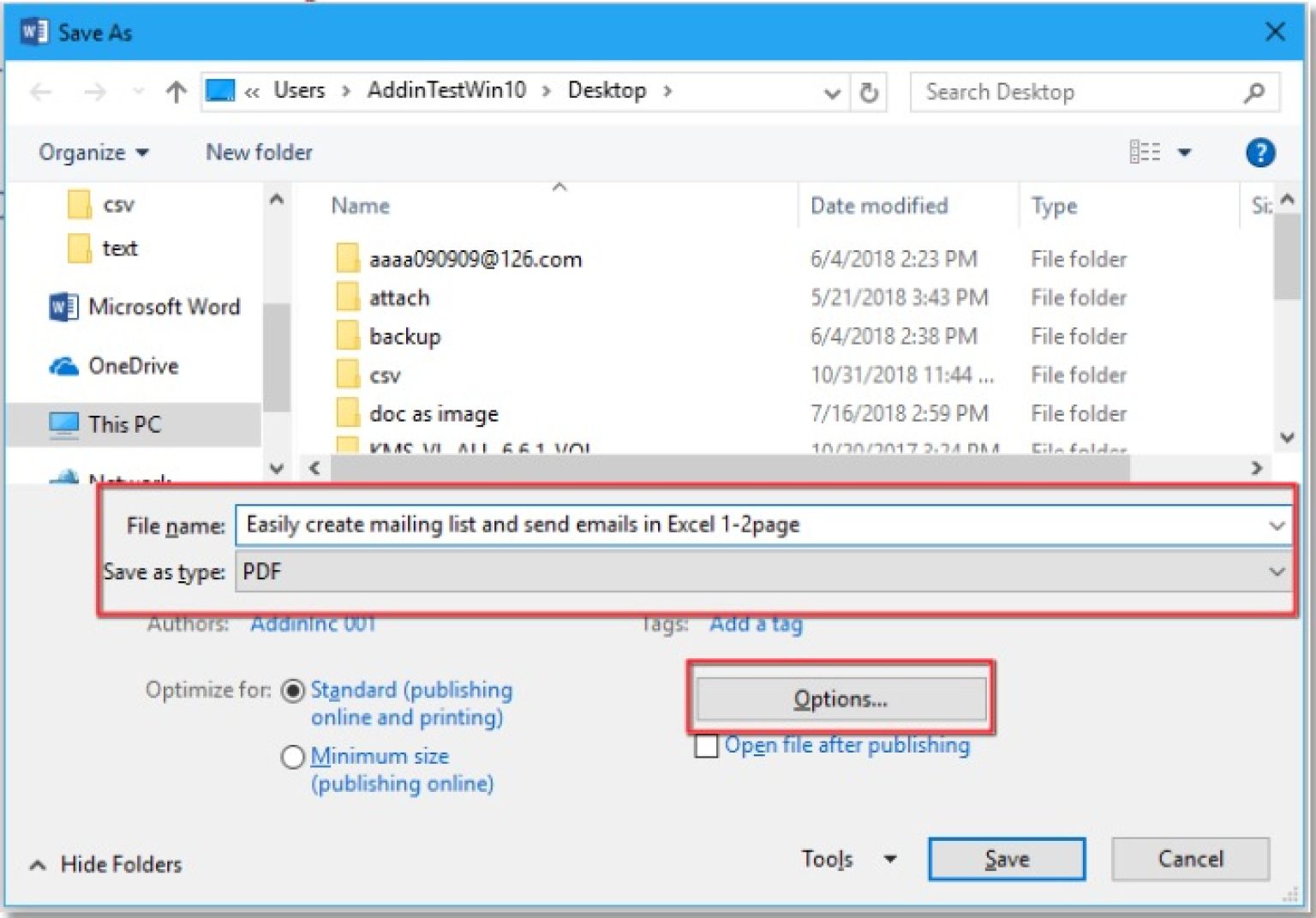 How to Export Selected Pages to PDF in Microsoft Word? - Gotkey.net