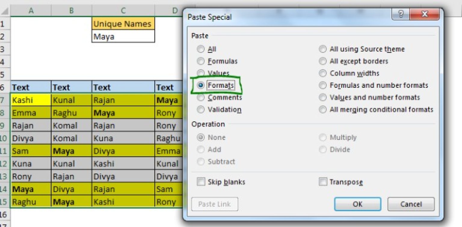 How to Highlight Rows in Excel Based on Specific Text