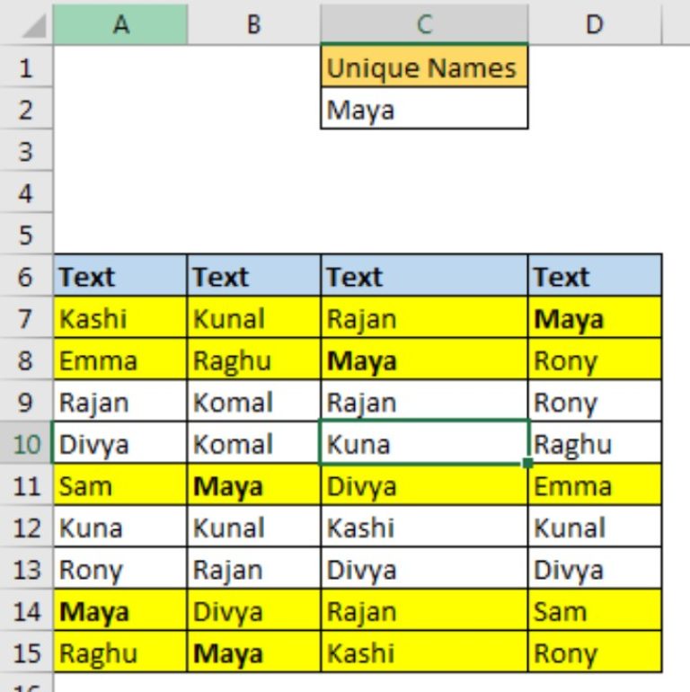 How to Highlight Rows in Excel Based on Specific Text