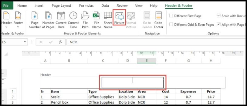 How to Insert a Watermark in Excel