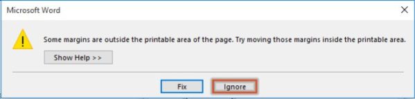 How to Print a Word Document Without Margins? - Gotkey.net
