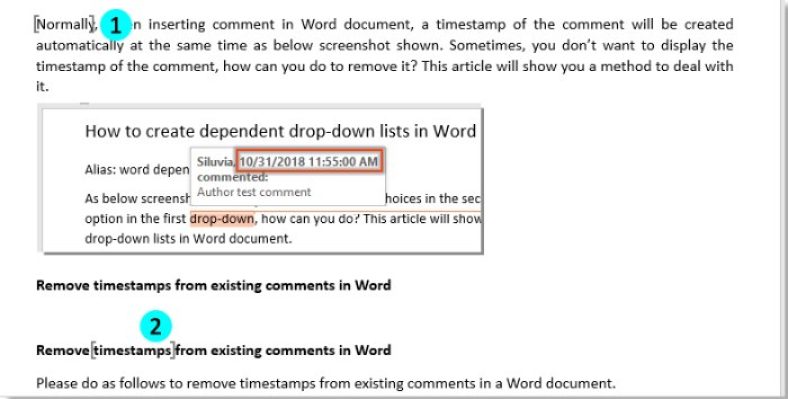 How to Select or Delete Text Between Two Bookmarks in Word? - Gotkey.net