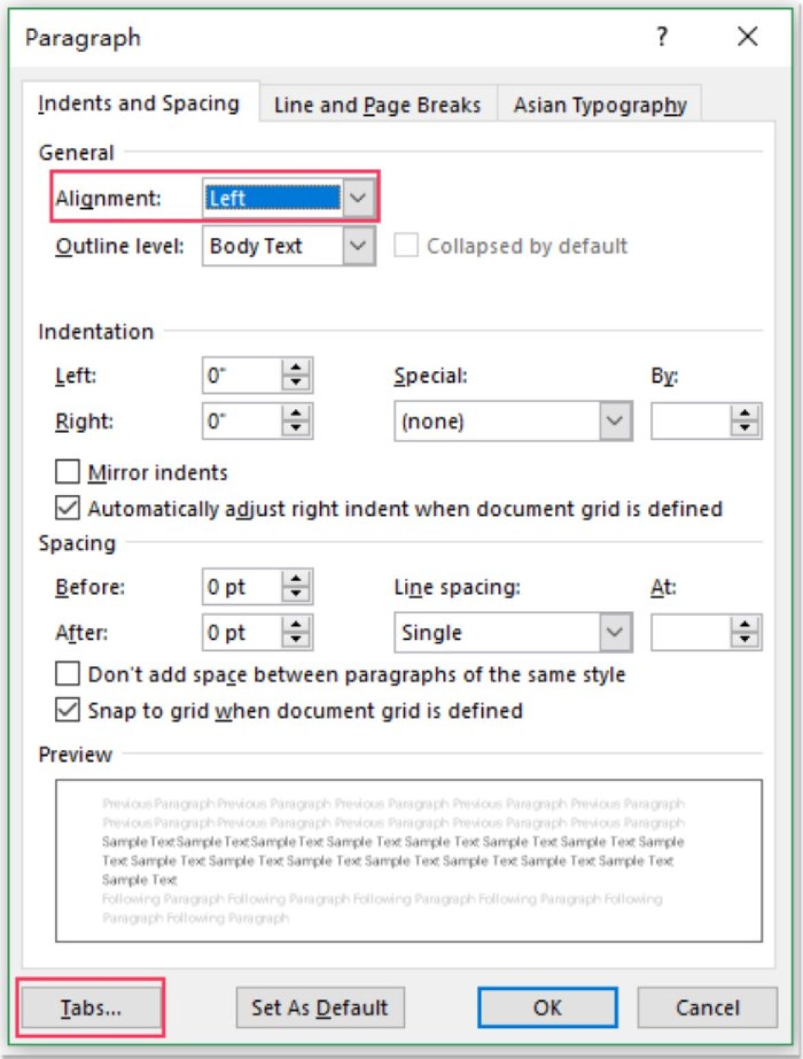 How To Align Text On Both Left And Right Sides On Same Line Of A Word