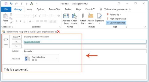 How to apply a button to send email with current Word file attached ...
