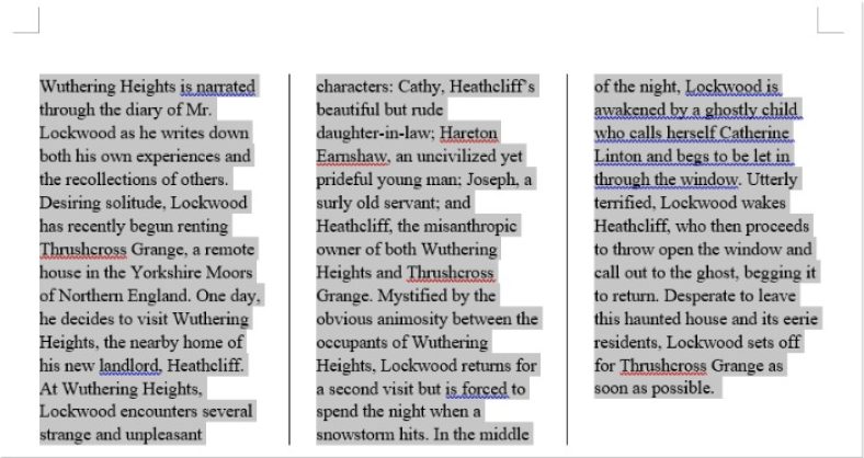 How to insert lines between columns in a Word document? - Gotkey.net