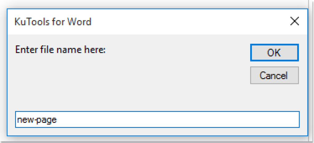 How to save current or each page as separate Word document? - Gotkey.net