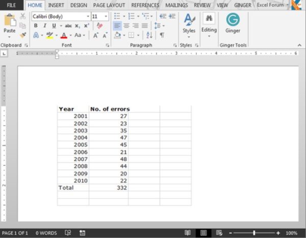 Incorporate Excel Files within Word Documents - Gotkey.net