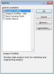 Installing Analysis ToolPak in Excel for Mac and Windows