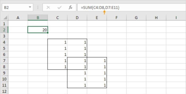 Using Union and Intersect Operators in Excel - Gotkey.net