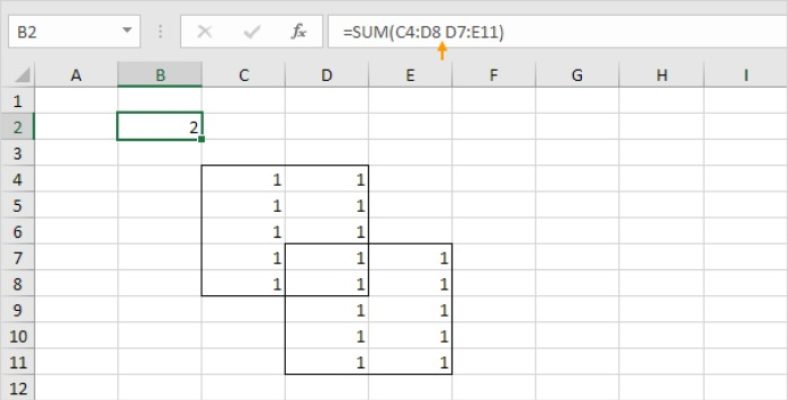 Using Union and Intersect Operators in Excel - Gotkey.net