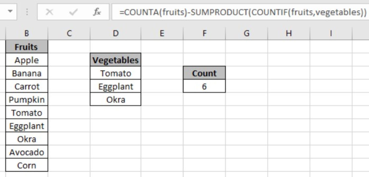 Counting Cells Excluding Specific Values in Excel