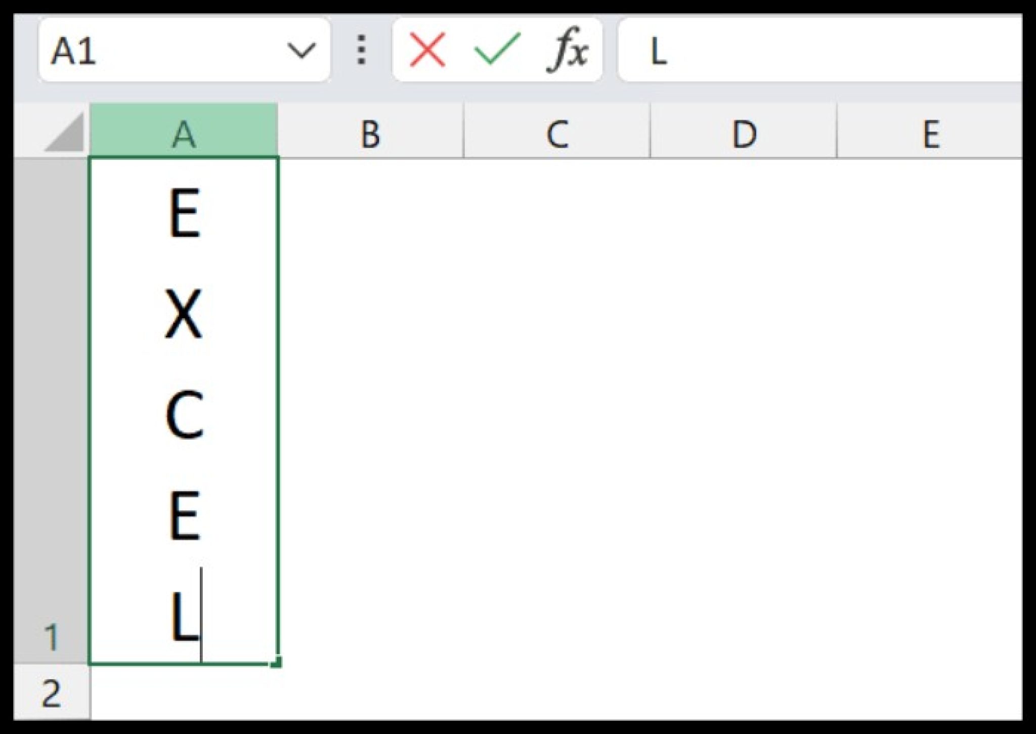 Efficient Ways to Type Text Vertically in Excel