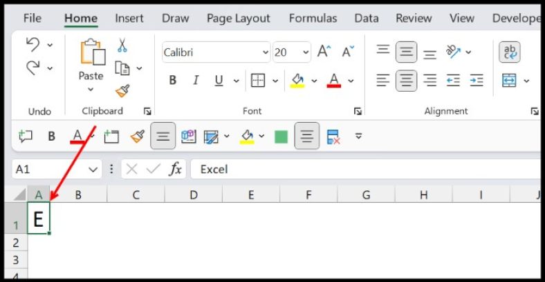 Efficient Ways to Type Text Vertically in Excel