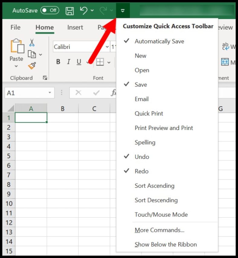 Exploring the Quick Access Toolbar in Excel