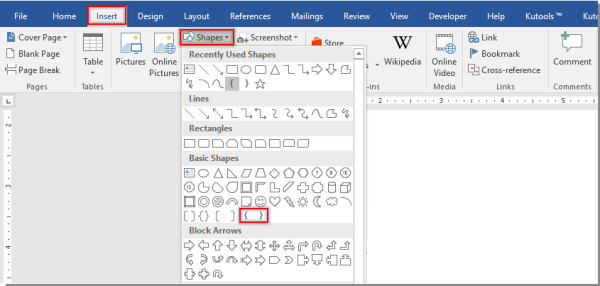 How to Enclose Multiple Lines of Text in Word? - Gotkey.net