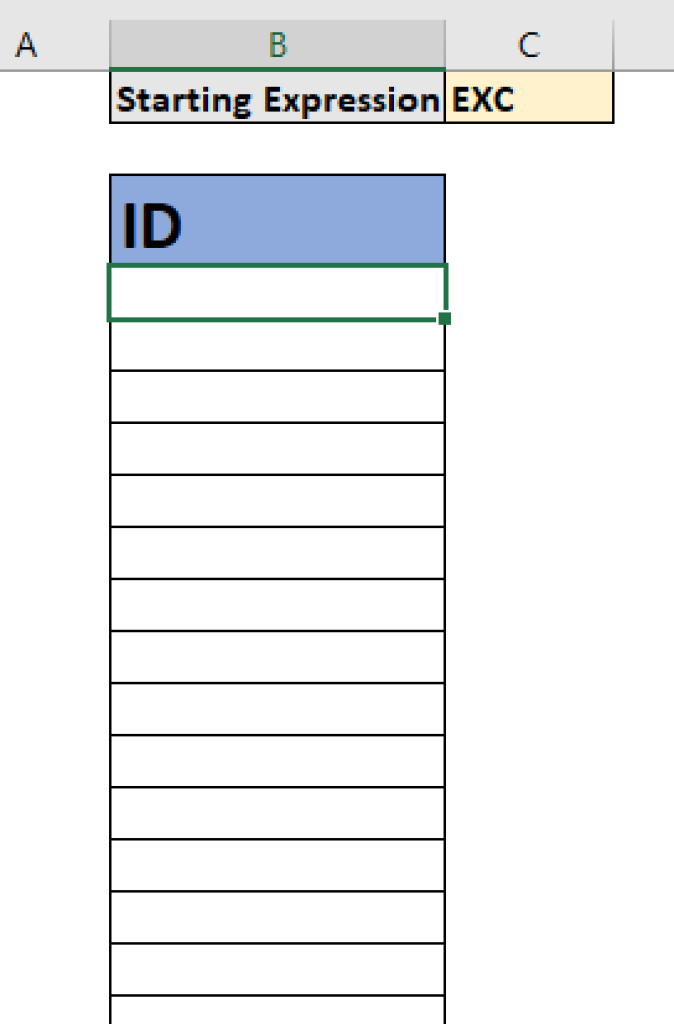 How to Increment Values by Row or Column in Excel