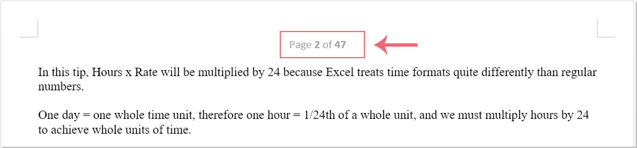 How to Insert Page Numbers in the Format Page X of Y in Microsoft Word - Gotkey.net