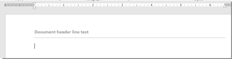 How to Remove Horizontal Lines from Word Document Headers - Gotkey.net