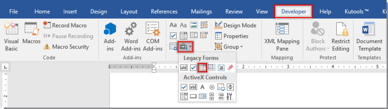 How to create dependent drop-down lists in Word? - Gotkey.net How to create dependent drop-down lists in Word? - Gotkey.net