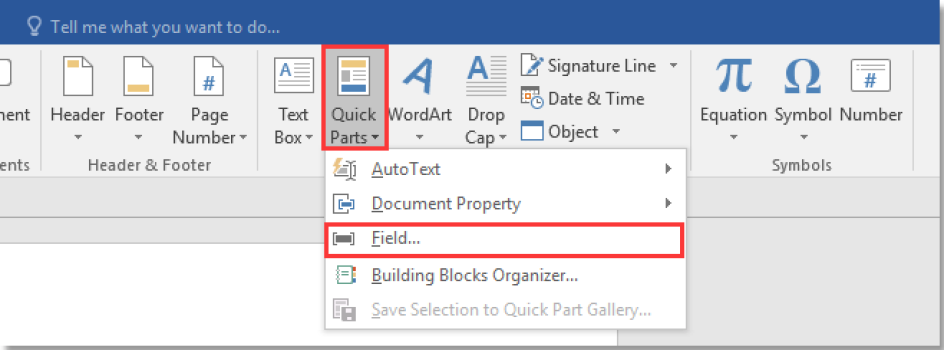 How to insert document information in Word? - Gotkey.net