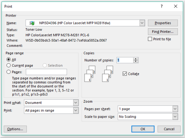 How to print word document without header and footer? - Gotkey.net