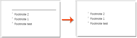 How to remove the footnote/endnote separator line in Word document ...