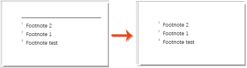 How to remove the footnote/endnote separator line in Word document ...
