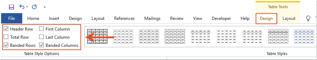 How To Shade Every Other Row Or Column In Word Table