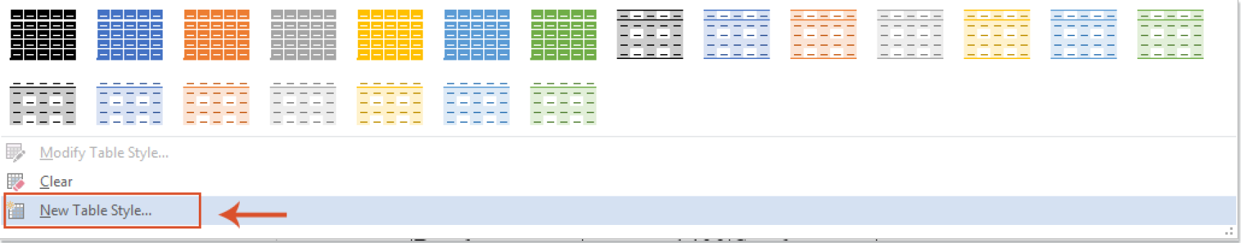 How to shade every other row or column in Word table? - Gotkey.net