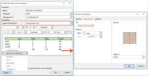 How to shade every other row or column in Word table? - Gotkey.net