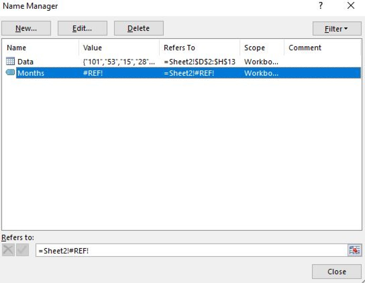Resolving 'Reference Isn't Valid' Excel Errors"