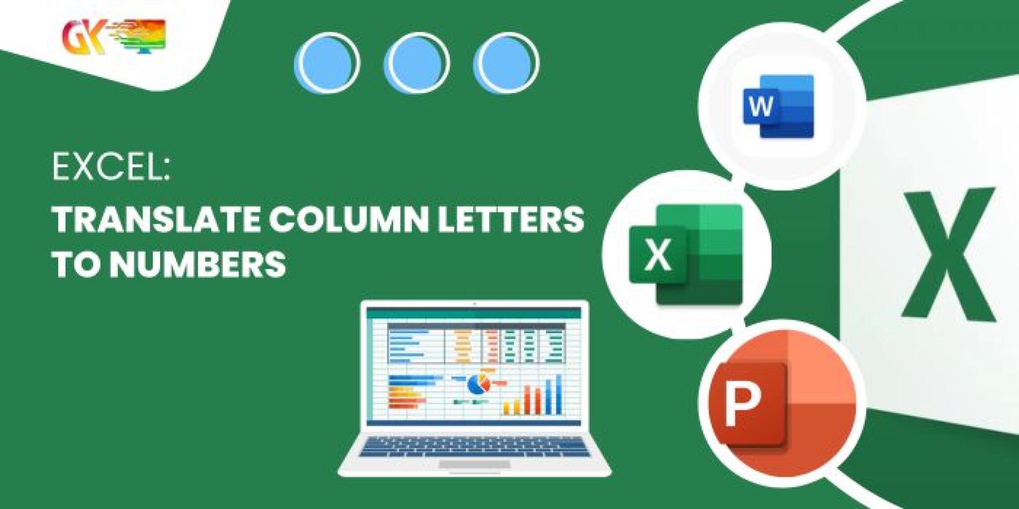 Excel: Translate Column Letters to Numbers