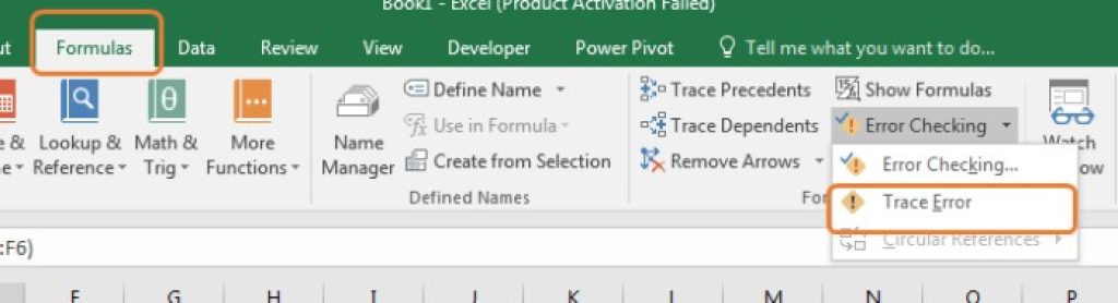 Understanding Formula Errors in Excel