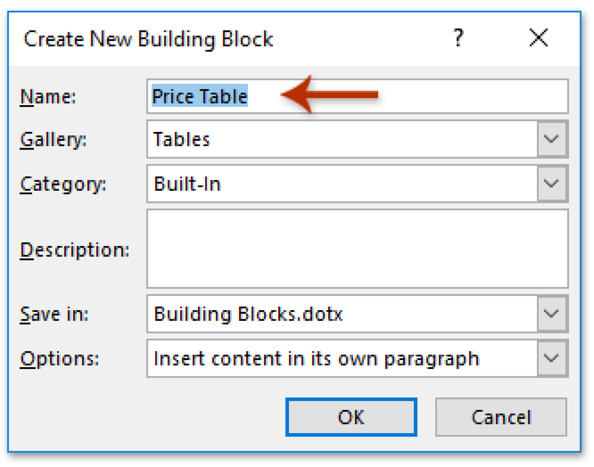 How To Savecreate Table Style From An Existing Table In Word