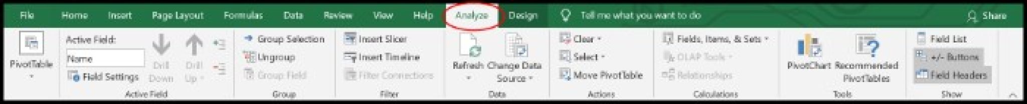 Deleting and Resetting Pivot Tables in Excel