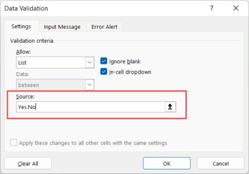 Easy Steps for Yes/No Drop-Down in Excel - Gotkey.net