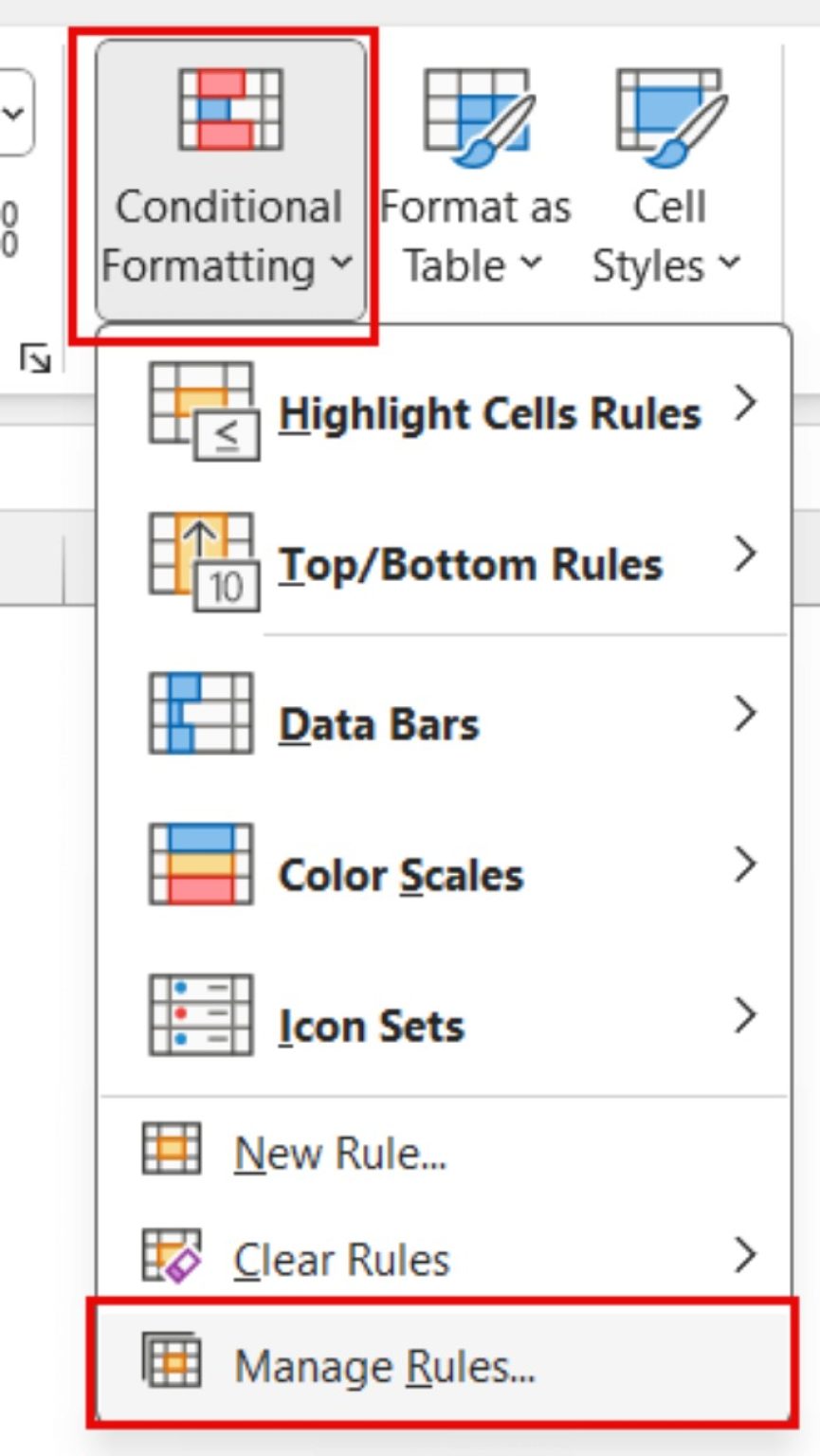 Excel Conditional Formatting Issues: Causes & Fixes