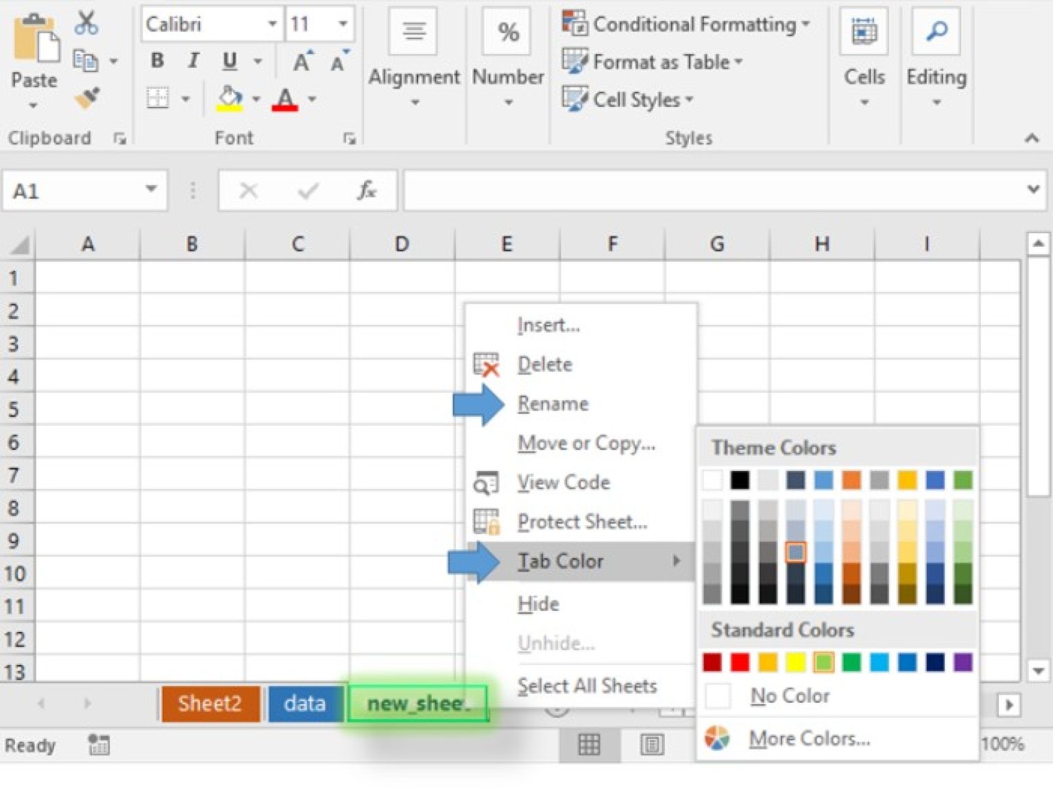 Excel Tab Mastery Renaming And Formatting Demystified