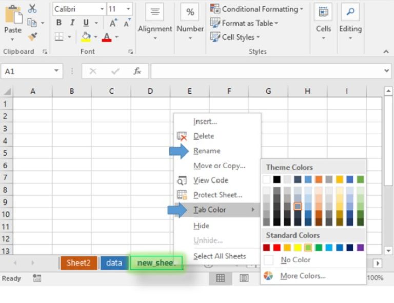 Excel Tab Mastery Renaming And Formatting Demystified