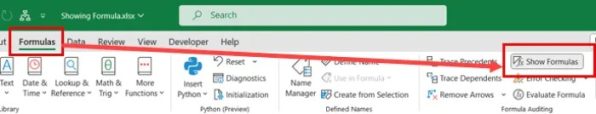 Fixing Excel: Formulas Displayed Instead of Results