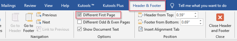 How to Remove All Headers and Footers in Word - Gotkey.net